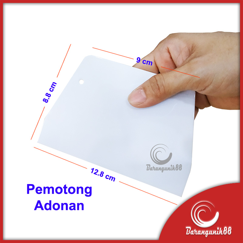 Scraper Adonan Kue Pemotong Adonan Roti Dough Cutter Plastik Food Grade ...