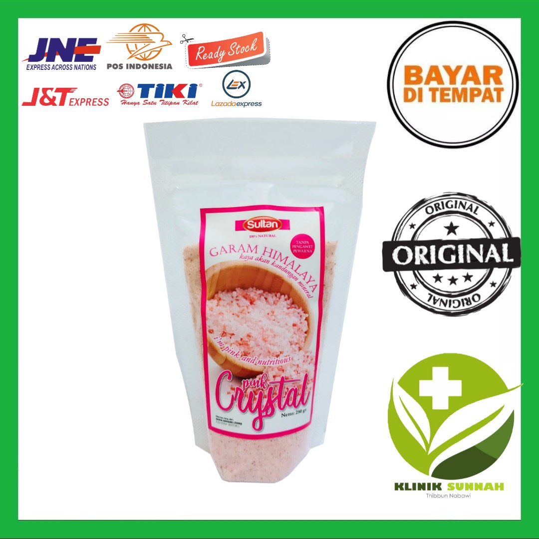 Garam Himalaya Pink Crystal Sultan 250 gram | Lazada Indonesia
