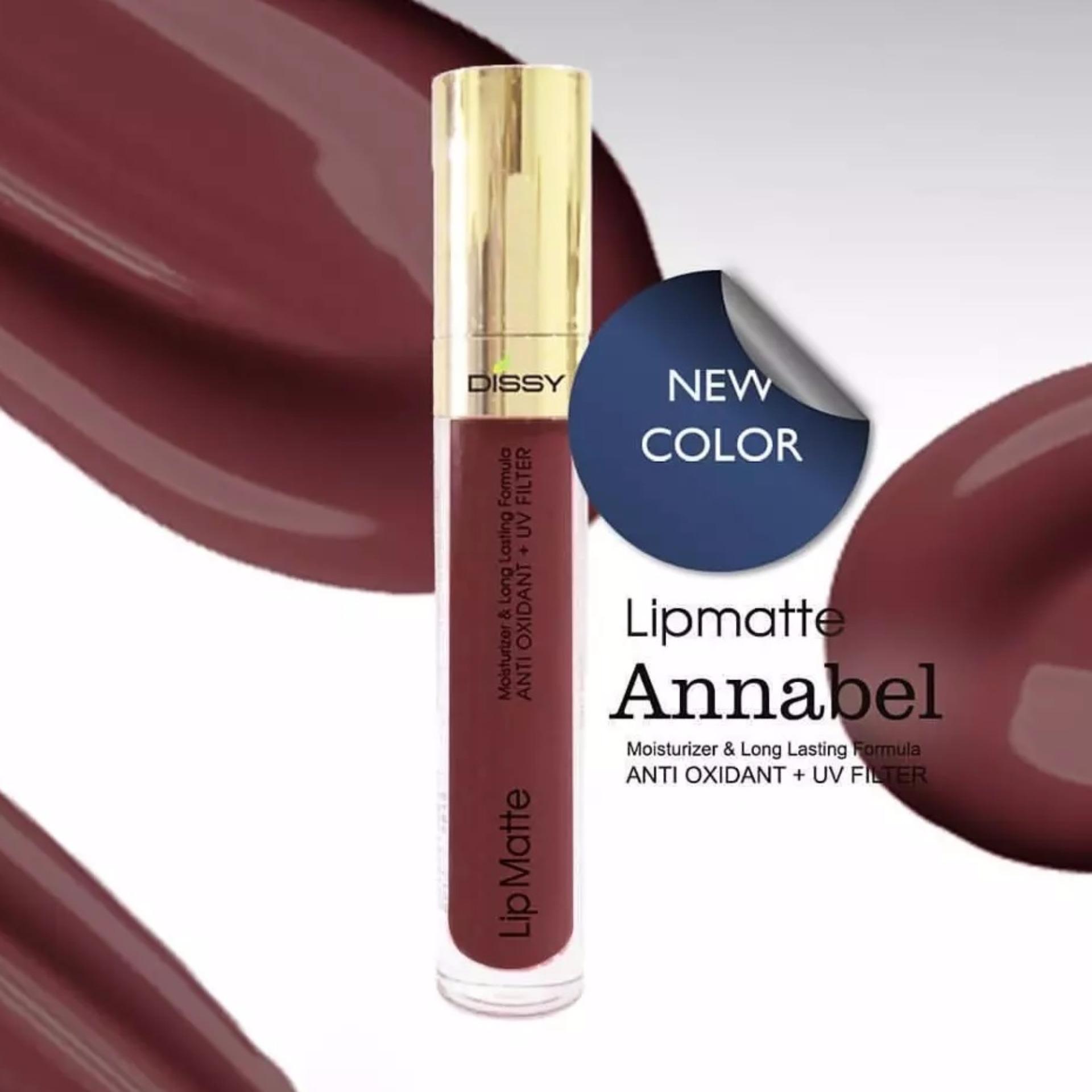 MURAH Dissy Lip Matte Lipstick Lipstik Nilla Amanda Sherly Loura Ayunda ...