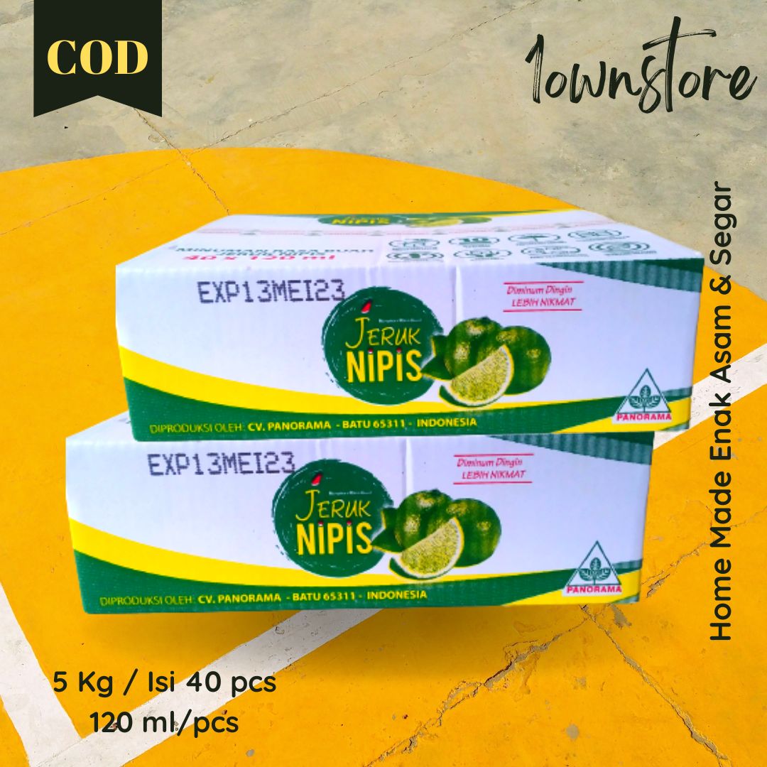 Minuman Sari Apel & Jeruk Nipis Oleh Oleh Khas Malang PANORAMA 40pcs ...