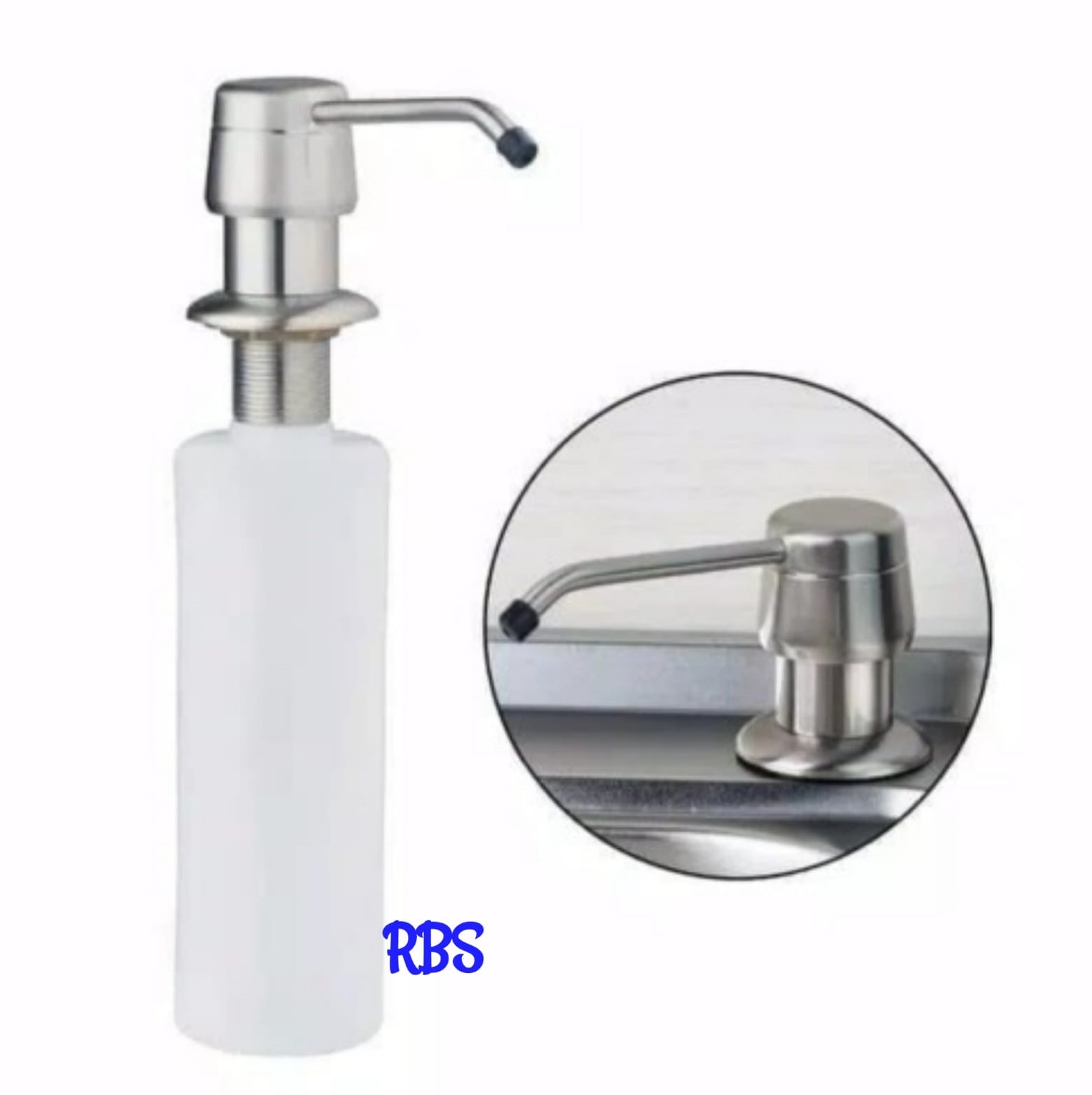 Tempat Sbun Cair Stainless - Tempat Sabun Cair Botol Kitchen Sink ...