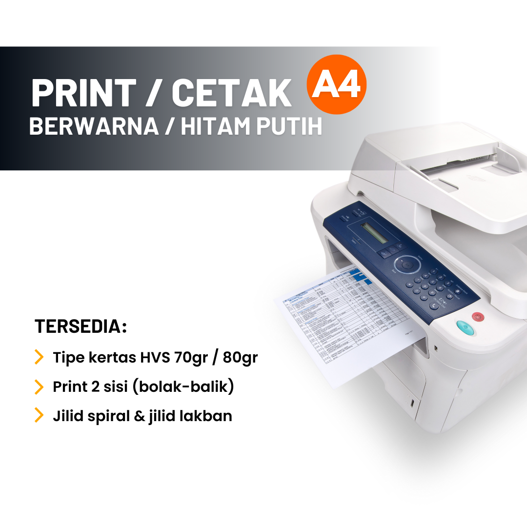 Print / Cetak A4 Berwarna (Per 10 Lembar) | Lazada Indonesia