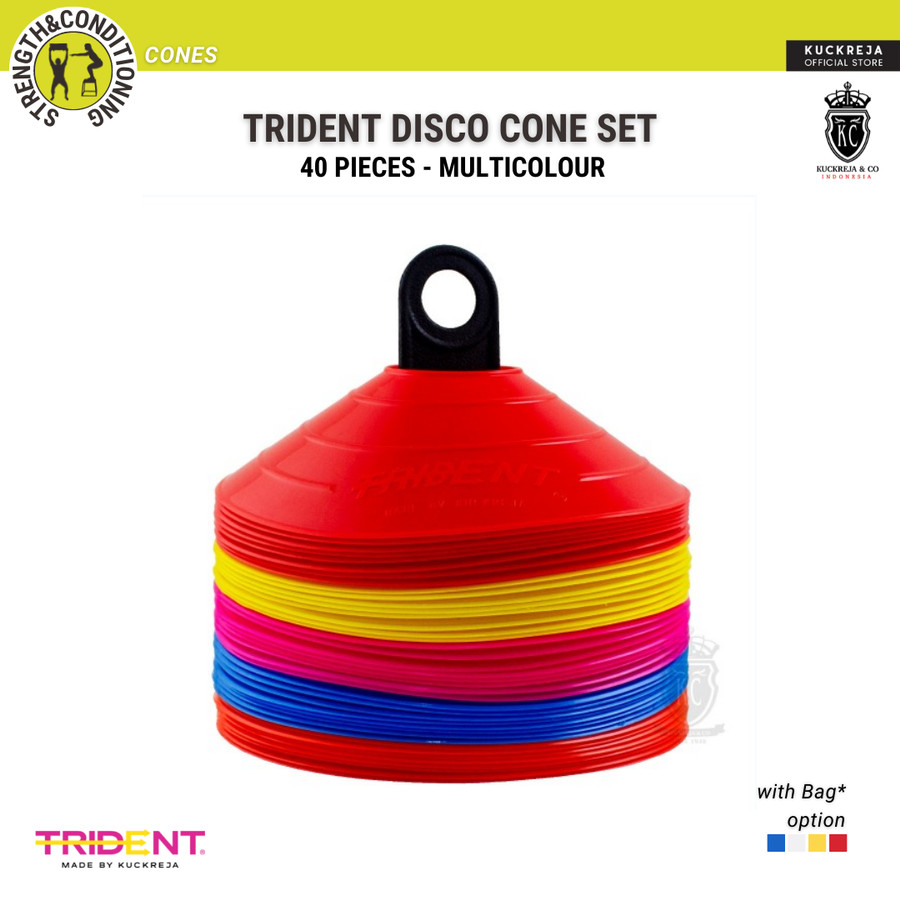 Trident Disco Cone Set - 40 Pieces | Lazada Indonesia