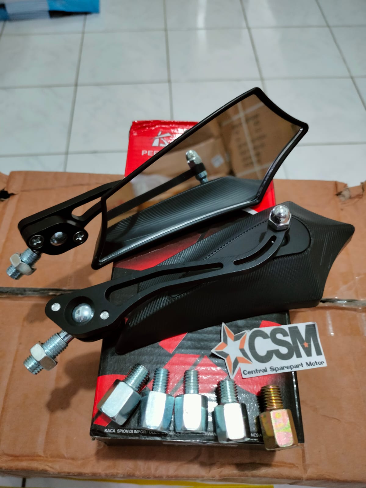 Spion Model Batman Universal Semua Jenis Motor | Lazada Indonesia