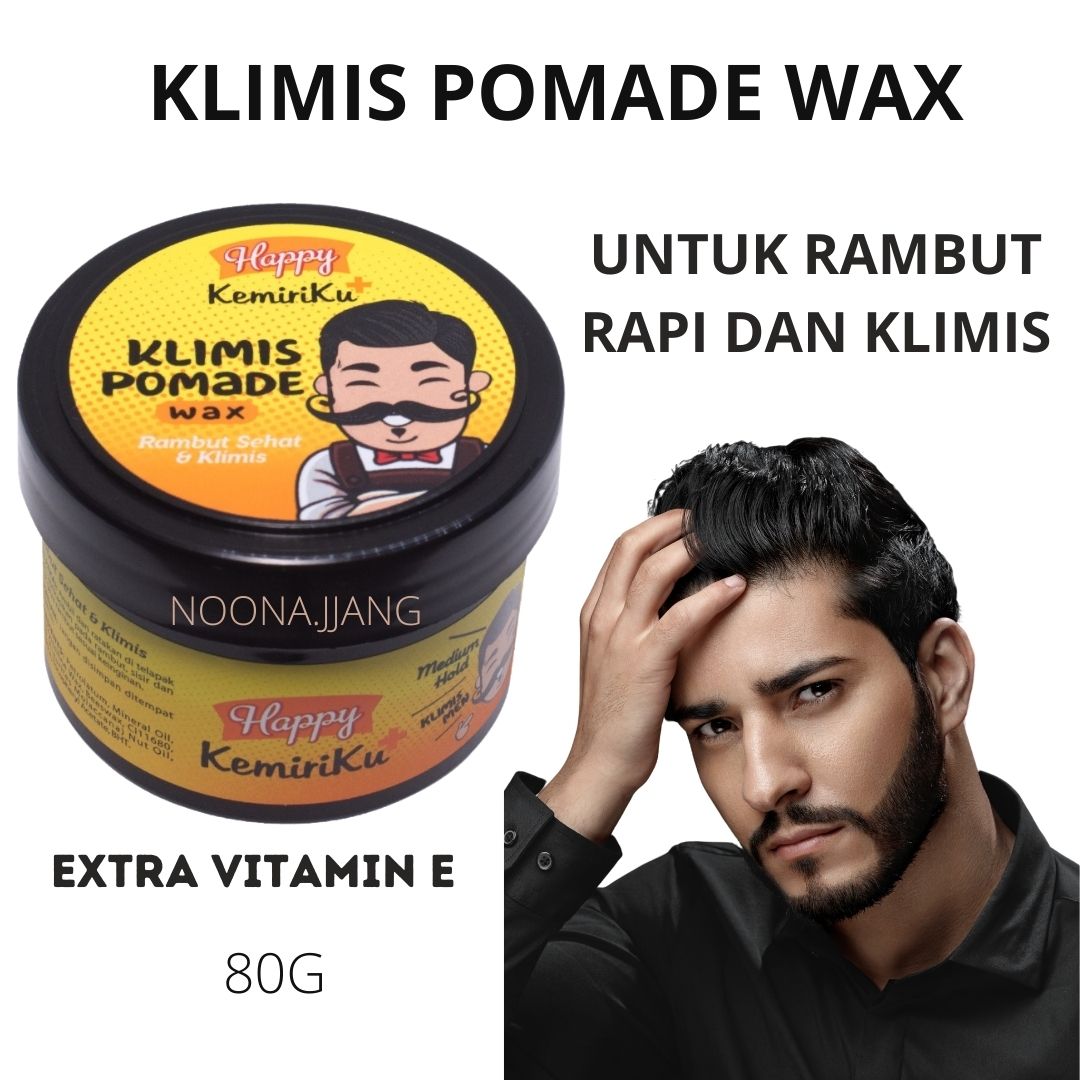 Pomade klimis wax untuk pria rapi klimis AUTO GANTENG GAUL 80g sudah ...