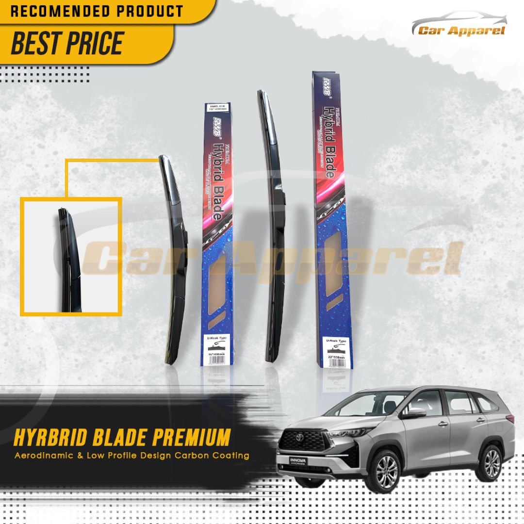 WIPER INNOVA ZENIX 2022 RWB Hybrid Carbon Coating Sepasang | Lazada ...