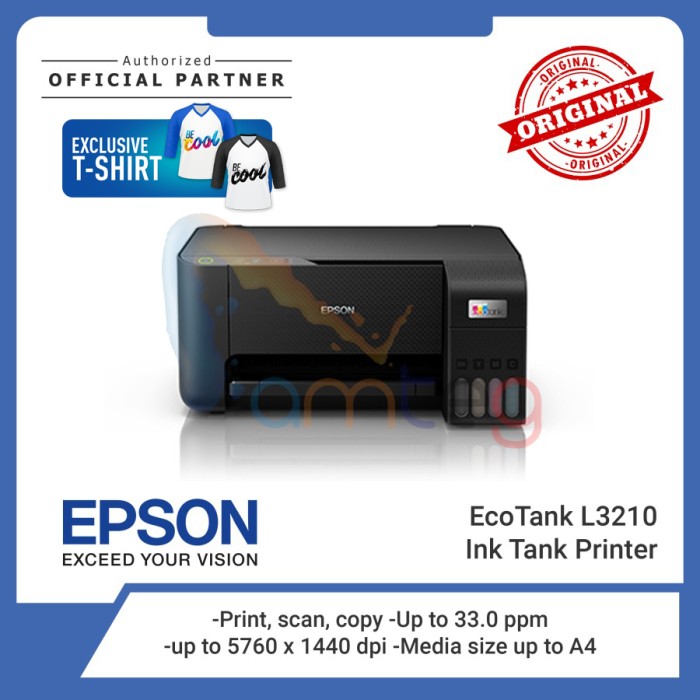 EPSON Printer EcoTank L3210 Print Scan Copy | Lazada Indonesia