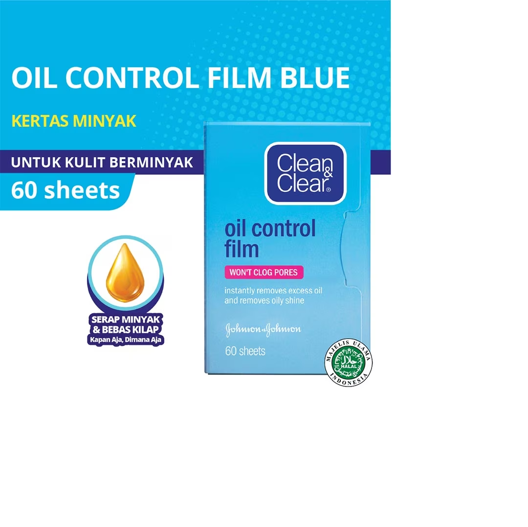 CLEAN & CLEAR Oil Control Film 60s | Lazada Indonesia