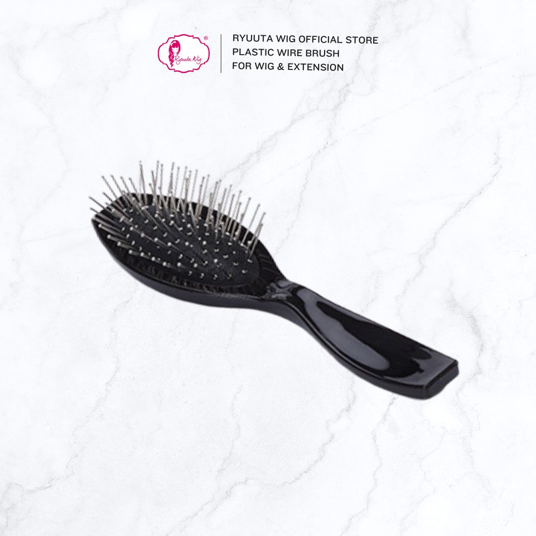 Ryuuta Wig Wire Brush Sisir Kawat Gagang Plastik Wig & Hair Extension ...
