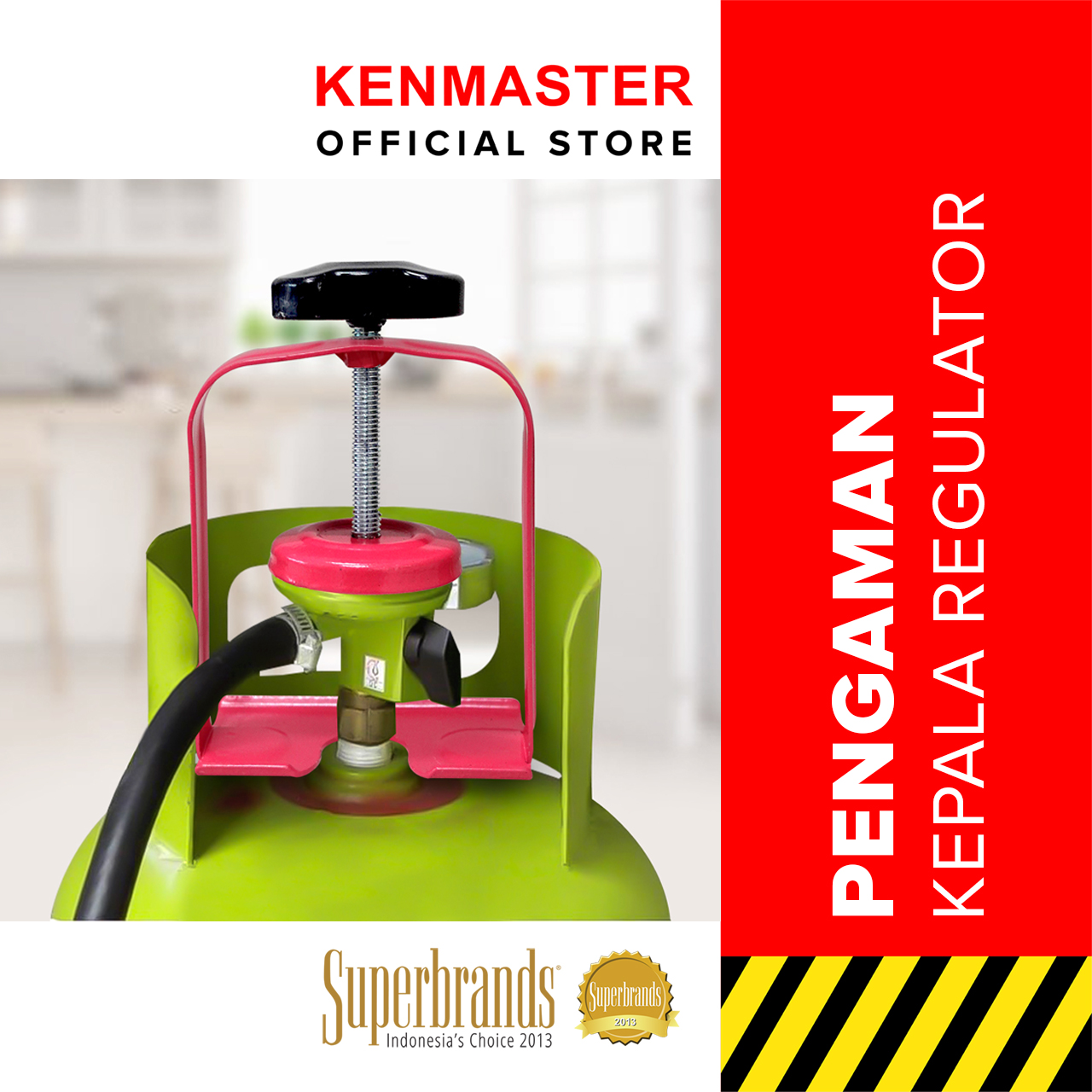 Kenmaster Pengaman Regulator 2 in 1 (12 kg + 3 kg) | Lazada Indonesia
