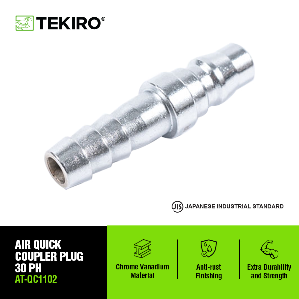 TEKIRO AIR QUICK COUPLER PLUG 30 PH / COUPLER / TOOLS / ALAT PERKAKAS ...