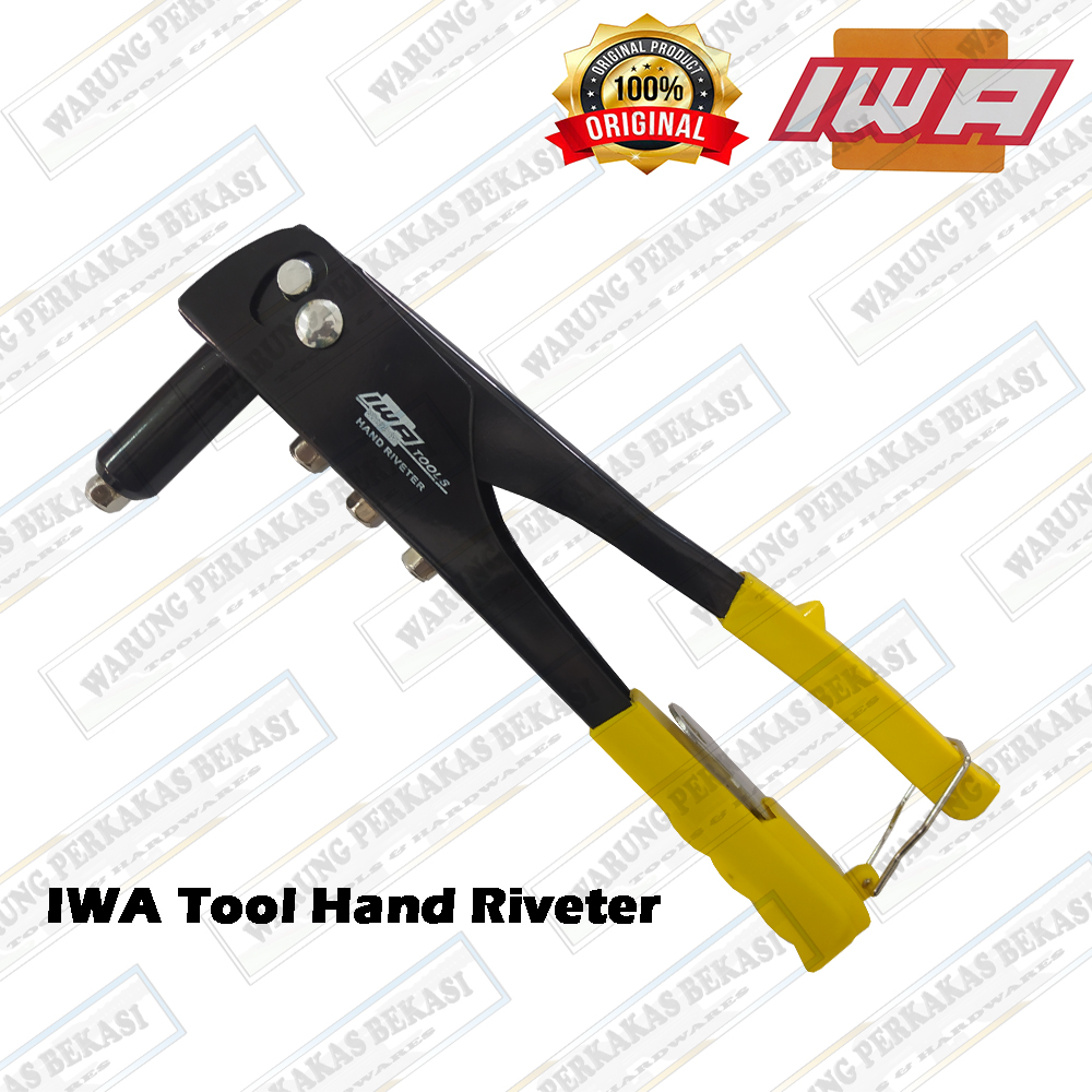 KTP / IWA Tang Alat Paku Rivet Hand Riveter 9.5 Inchi Belum Termasuk ...