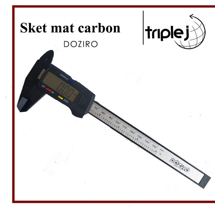 Sket mat carbon DIGITAL | Lazada Indonesia