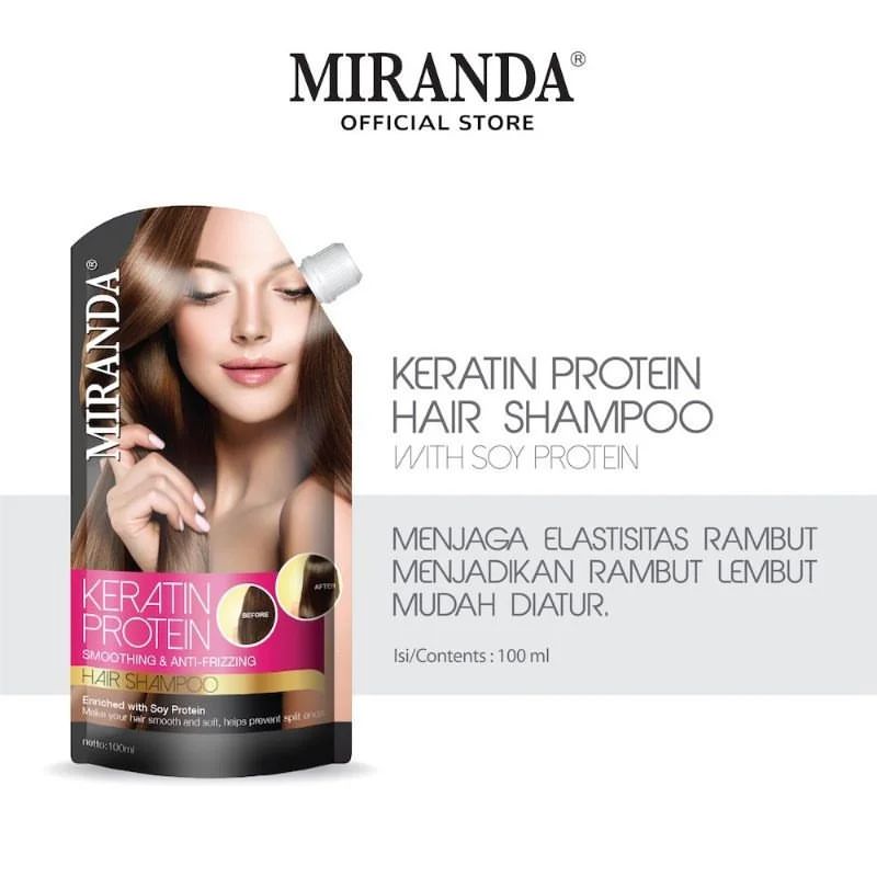 MIRANDA Hair Growth Shampoo Collagen & Sunflower Oil With Conditioner ...