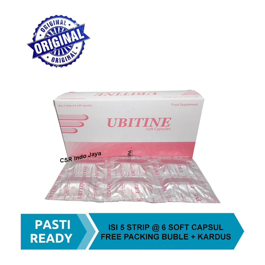 Ubitine Box Isi 30 Capsul Dijamin Original | Lazada Indonesia