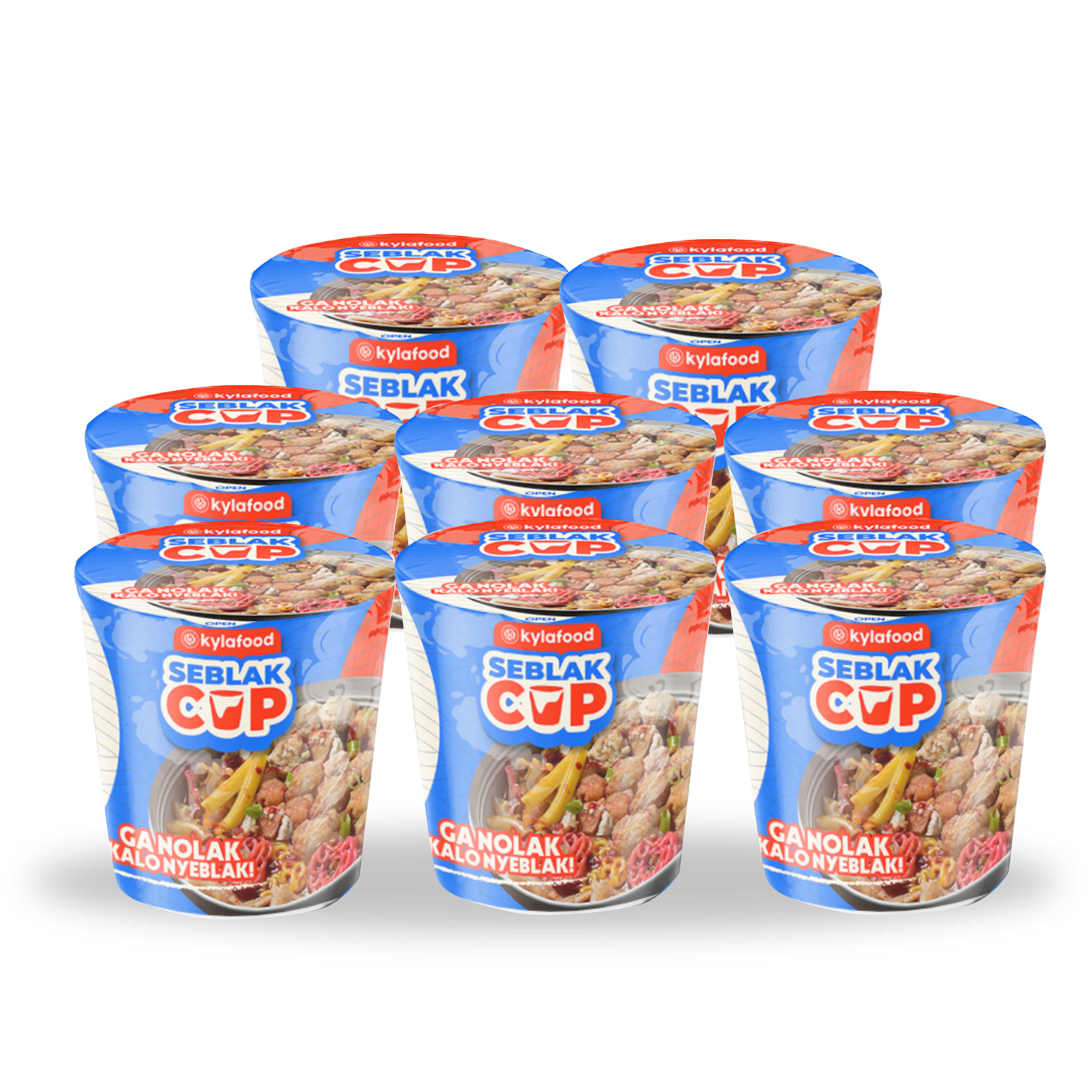 Kylafood paket 8 Seblak cup | Lazada Indonesia