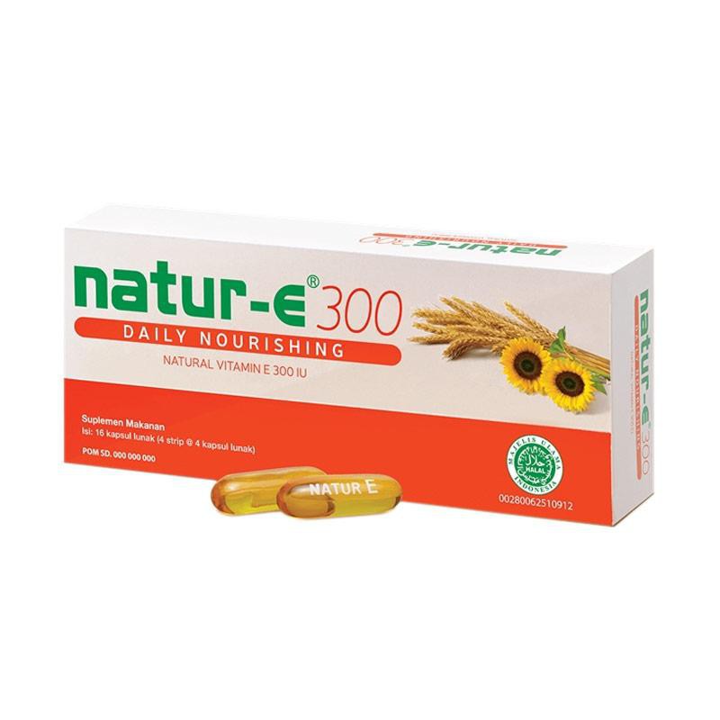 NATUR-E 300 NATUR E 300 IU DAILY NOURISHING ISI 32 KAPSUL | Lazada ...