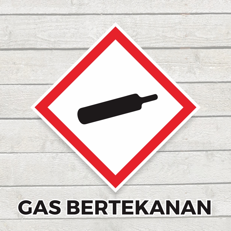 Sticker Label Simbol B3 Stiker Bahan Berbahaya dan Beracun 10 x 10 cm ...