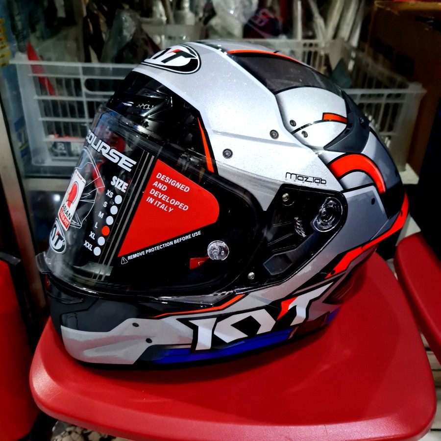 Helm KYT TT Course Space Monkey Original | Lazada Indonesia