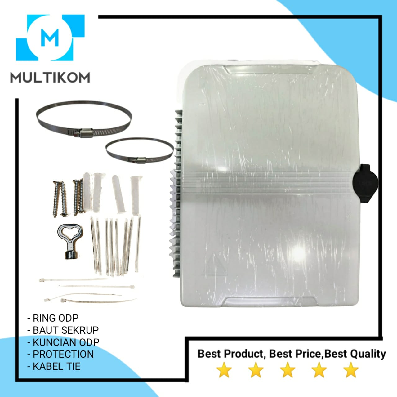 ODP 24 Core Model PLC ( Optical Distribution Point ) FO Lengkap ...