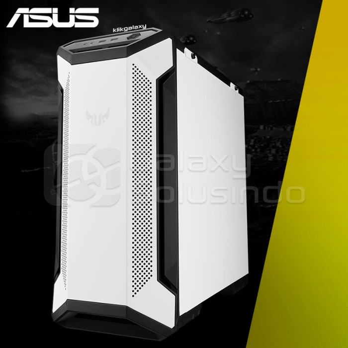 Asus TUF Gaming GT501 Tempered Glass Mid ATX Gaming Case - White ...