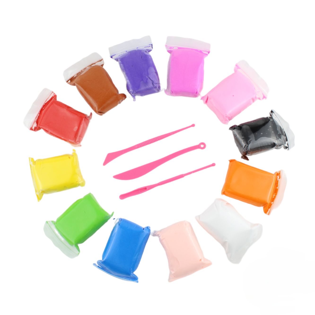 Mainan Clay Plastisin Warna Warni 1 Pak Murah isi 12 | Lazada Indonesia