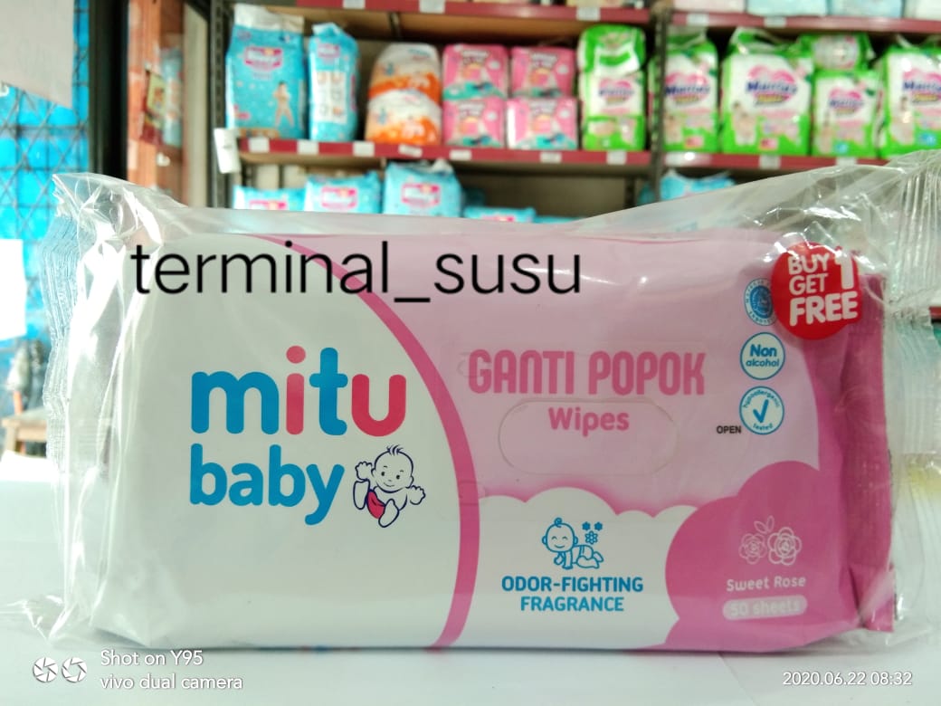Tisu Mitu Baby Basah 1 gratis 1 | Lazada Indonesia
