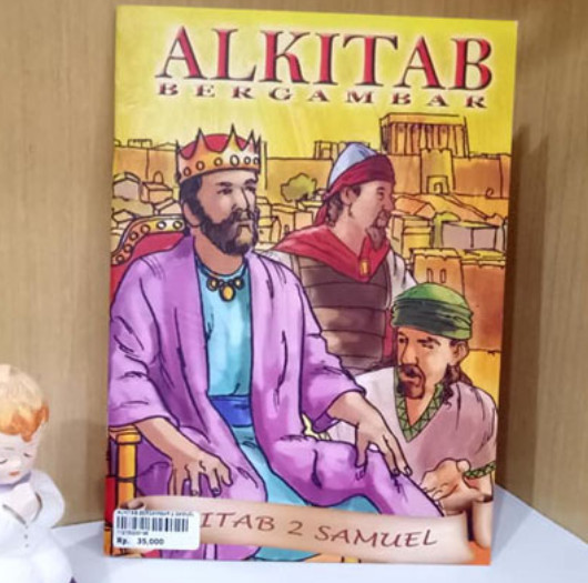 Komik Tokoh Alkitab Anak 2 Samuel Sekolah Minggu Bergambar Buku Cerita ...