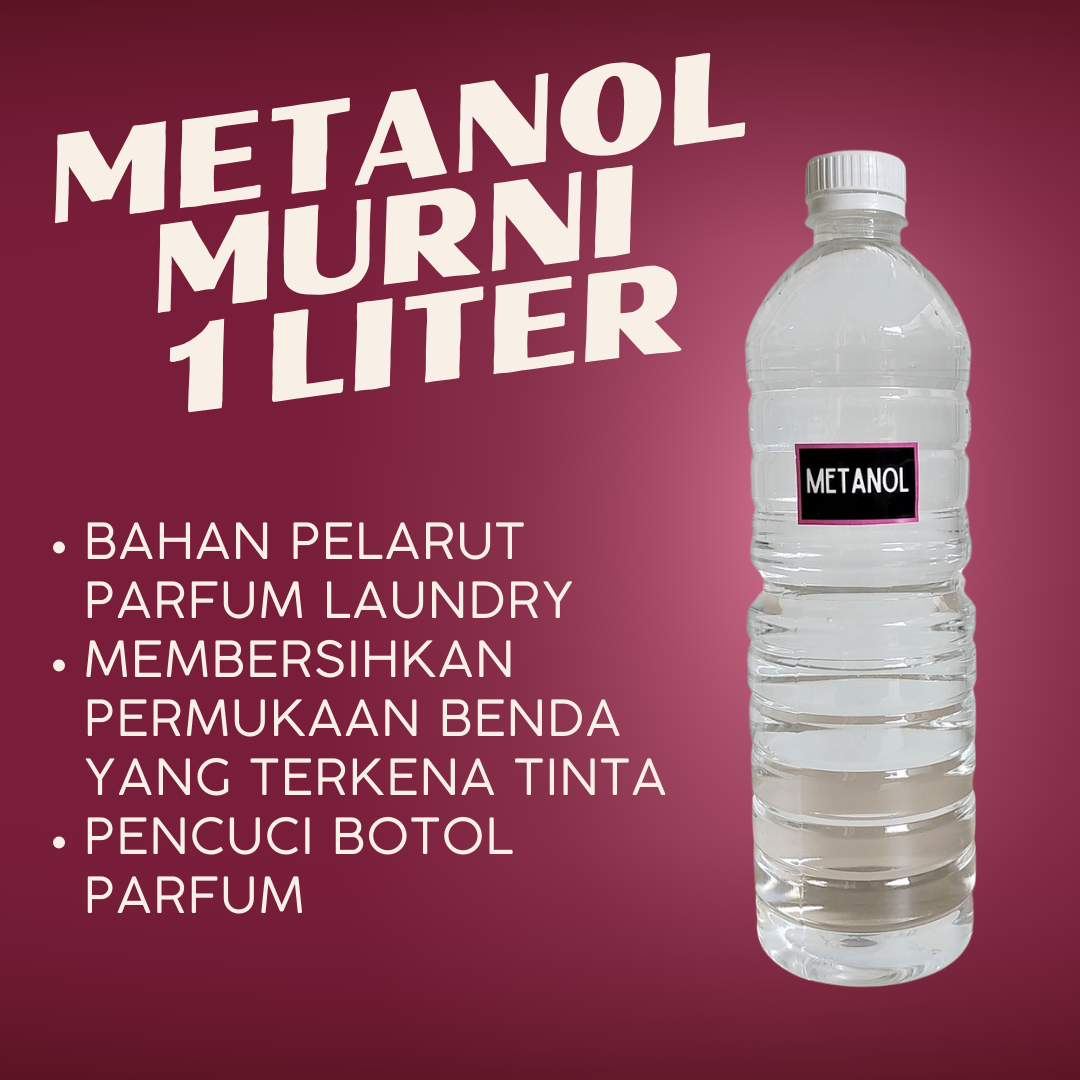 Metanol Parfum Laundry Murni 1 Liter - Campuran Untuk Parfum - Pencuci ...