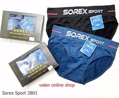 Sorex Sport M3801 Celana Dalam Pria Seamless ( 2 PCS ) | Lazada Indonesia