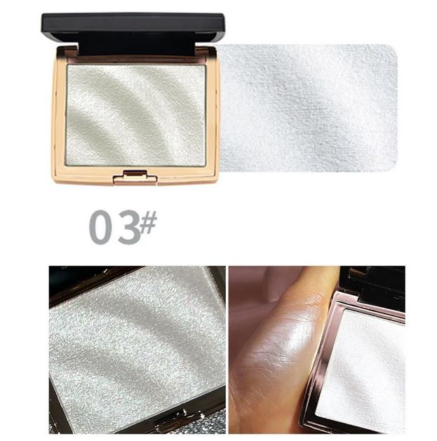 HOJO Highlighter Pallette Waterproof Glitter Highlighter Powder Make up ...