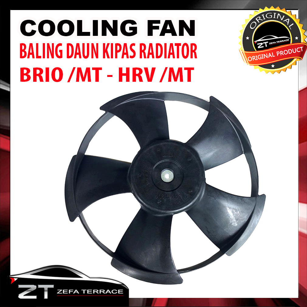 Cooling Fan Radiator Honda Brio HRV MT Baling Daun Kipas Radiator HRV ...