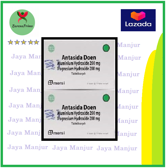 ANTASIDA TAB MERSI PER BOX | Lazada Indonesia