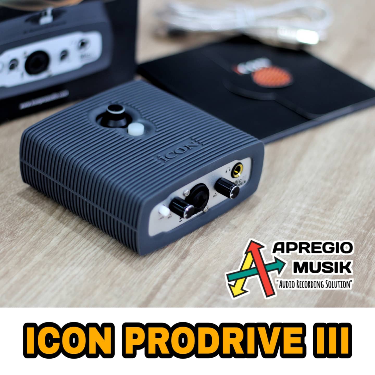 Icon micU Prodrive III Mic U Prodrive III Usb Soundcard | Lazada Indonesia