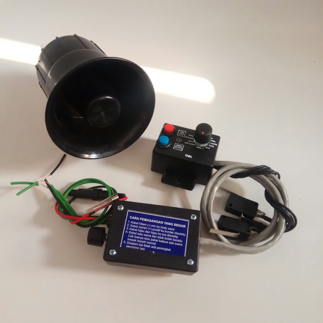 Modul Toa Sirine 12 Suara Plus Pengatur Volume dan Toa Mini | Lazada ...