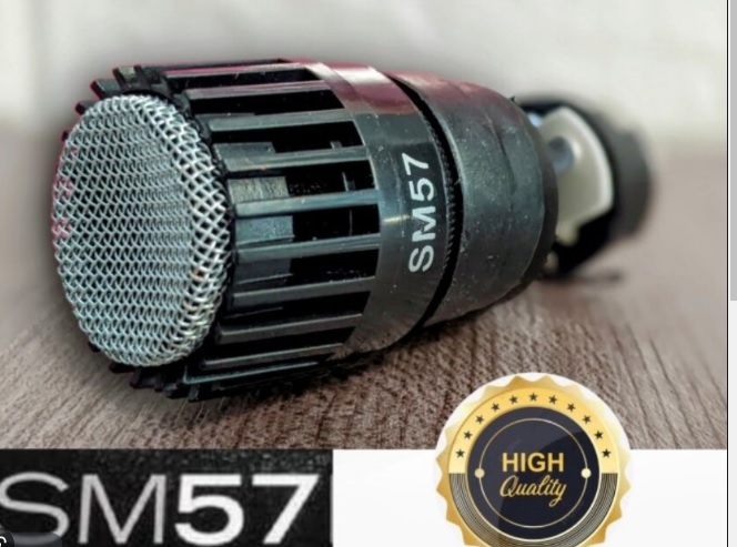 SPULL SPOL MIC BUAT MICROPHONE Model SHURE SM 57 SERIES SM57 INSTRUMENT ...