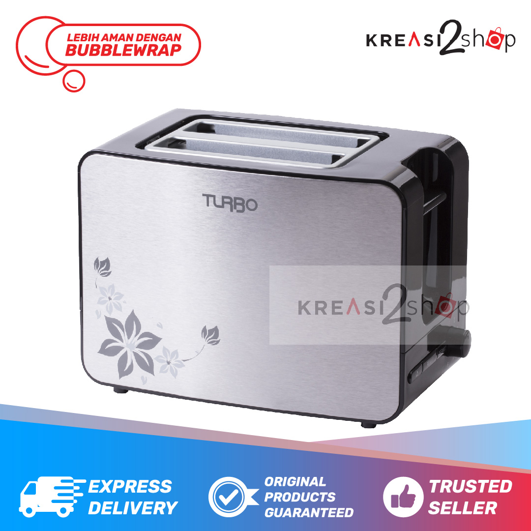 Turbo Pop Up Toaster / Pemanggang Roti 500 Watt Dilengkapi dengan ...