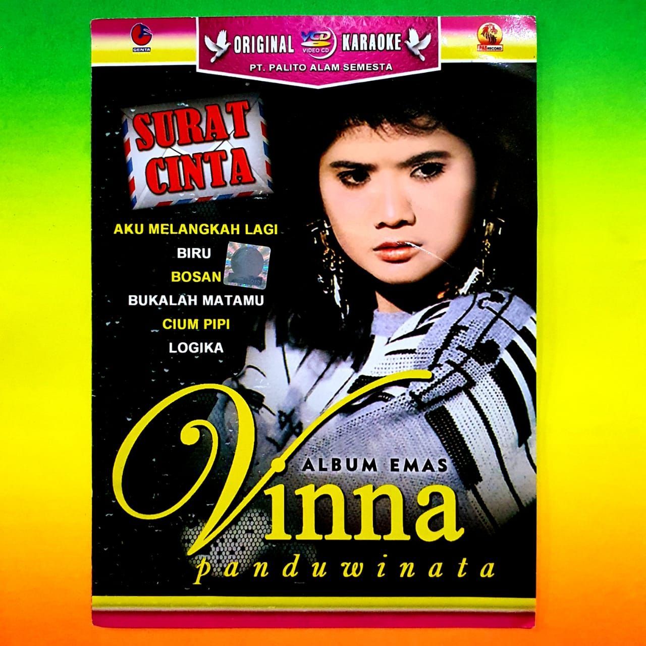 KASET VCD VINA PANDUWINATA KARAOKE VOCAL ON OF BISA-VCD KARAOKE TEMBANG ...