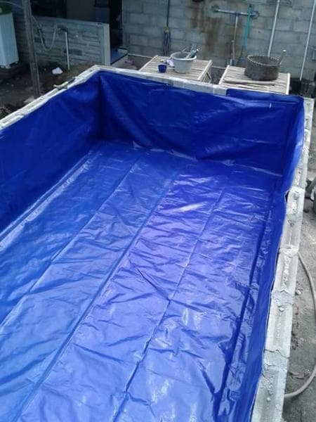 Terpal Kolam Kotak Dimensi 300 cm x 150 cm x 100 cm | Lazada Indonesia