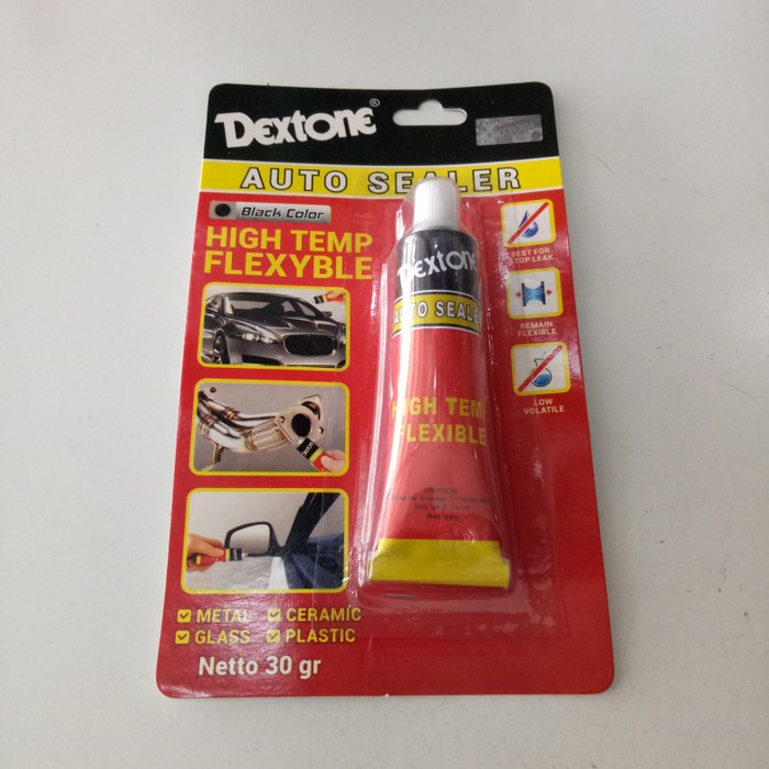 MG LEM DEXTONE AUTO SEALER SILICONE SEALANT LEM KACA RUBBER HITAM 30GR | Lazada Indonesia