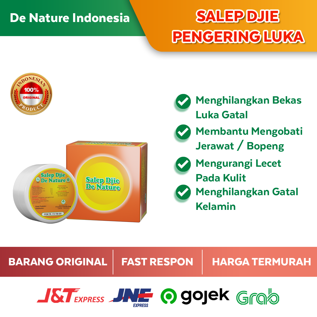 Salep Djie Obat Luka Infeksi Herpes Bintik Lecet Koreng Bisul Pada ...