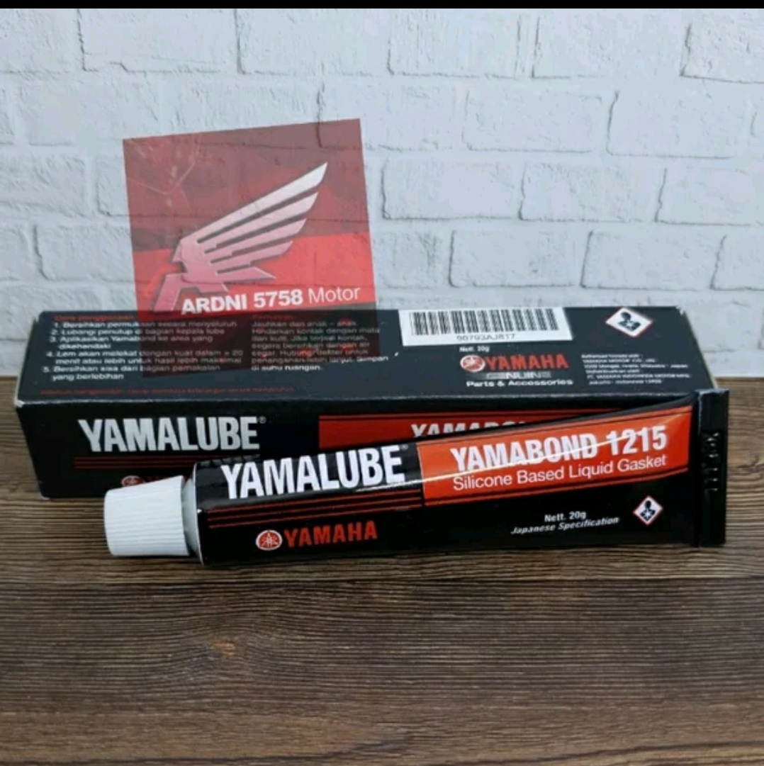ARDNI 5758 MOTOR Yamalube Yamabond 1215 Merah Lem Packing Liquid Gasket ...