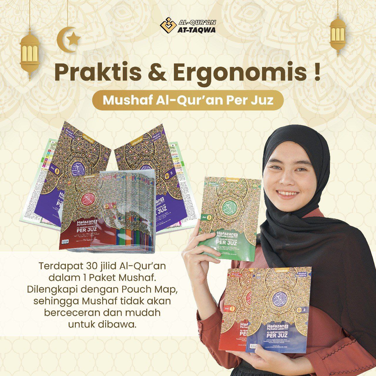 Al Qur'an Attaqwa hafazan tadarus per juz ukuran A5 (sedang) | Lazada Indonesia