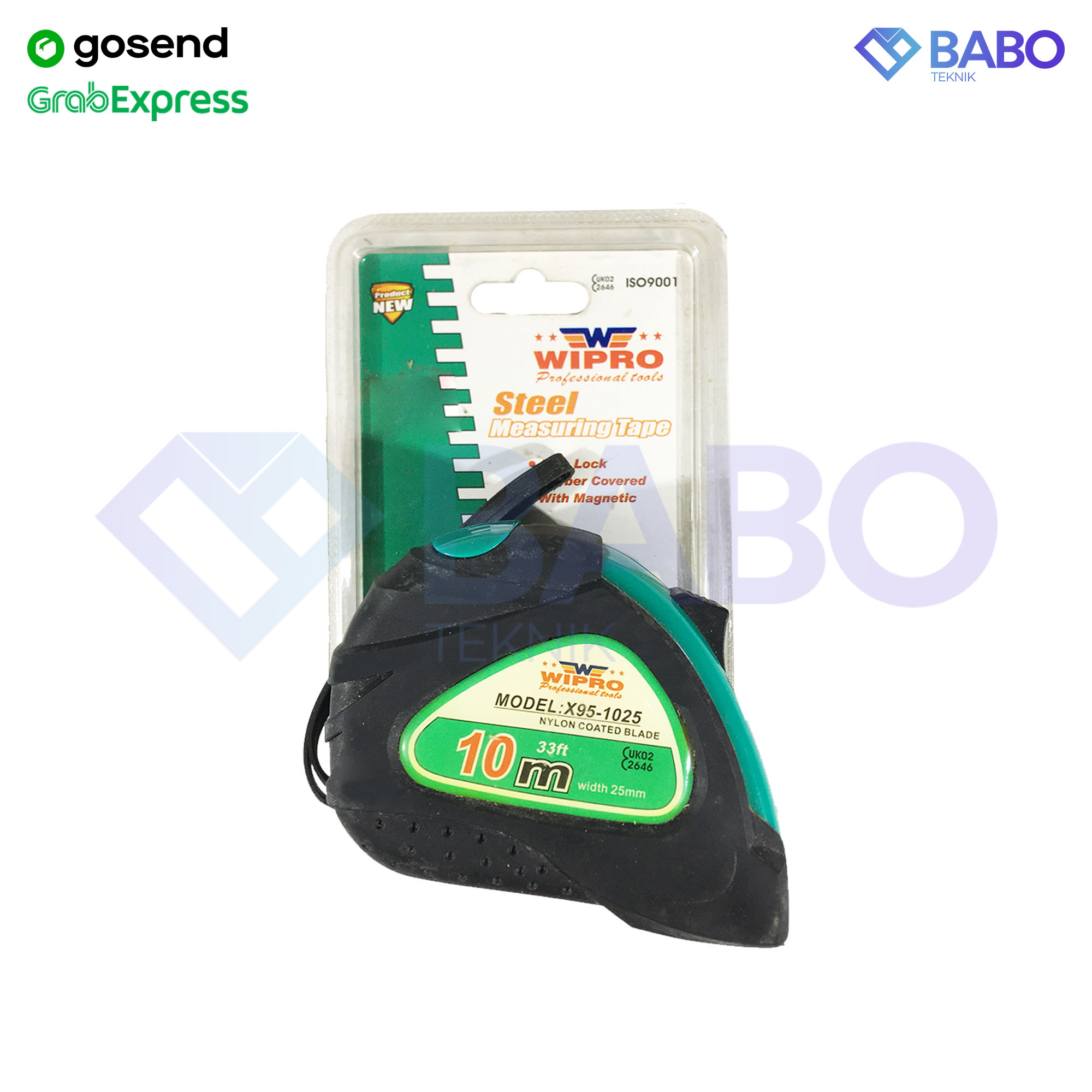 WIPRO Meteran 10 Meter X-95 Roll Meter Panjang | Lazada Indonesia