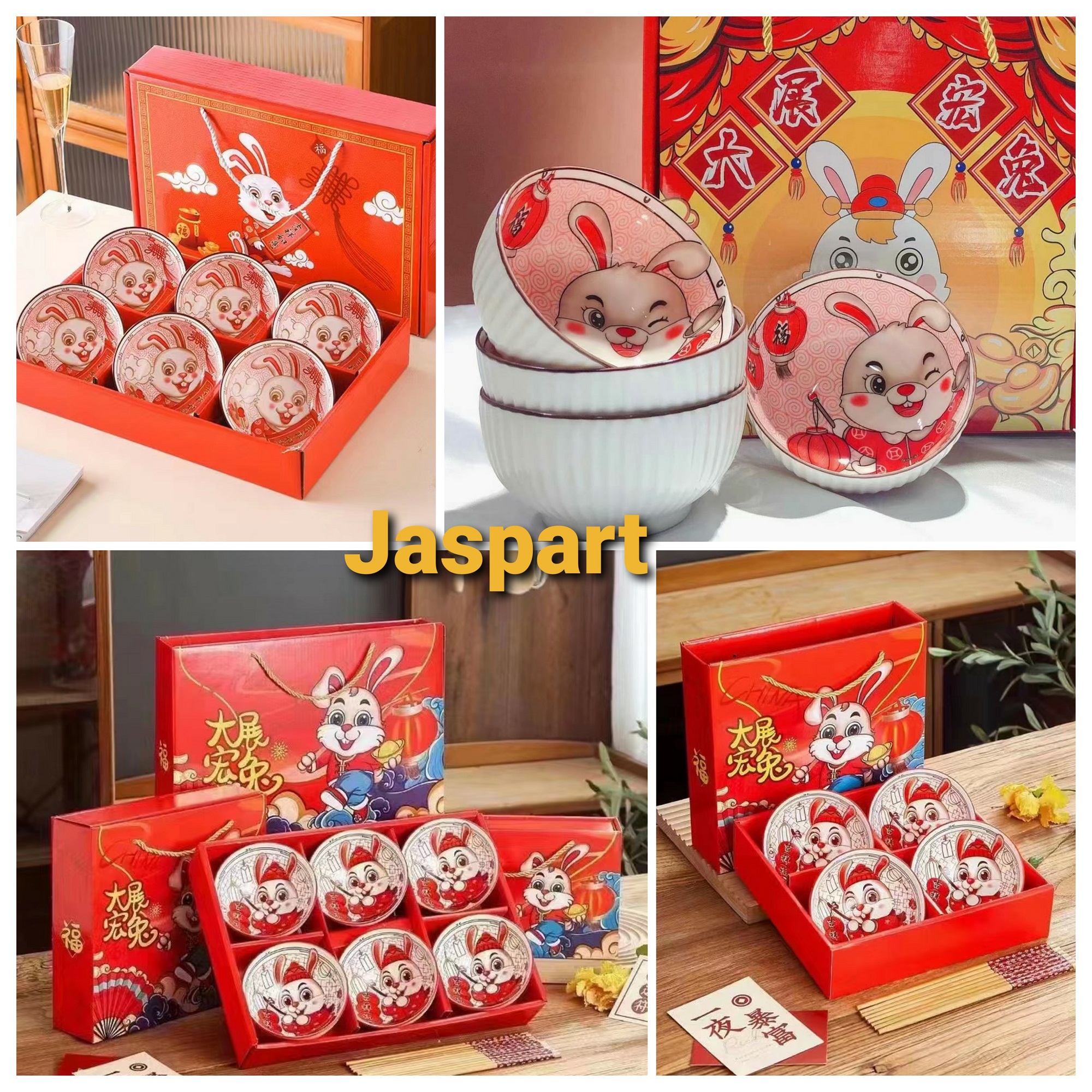 Hampers / Parcel Parsel Mangkok Imlek Kelinci 2023 Isi 4 | Lazada Indonesia