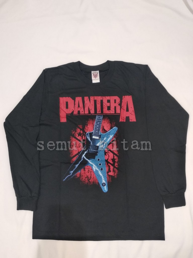 Kaos Lengan Panjang PANTERA Builtup Musik Heavy Metal Prapatan Rebel ...