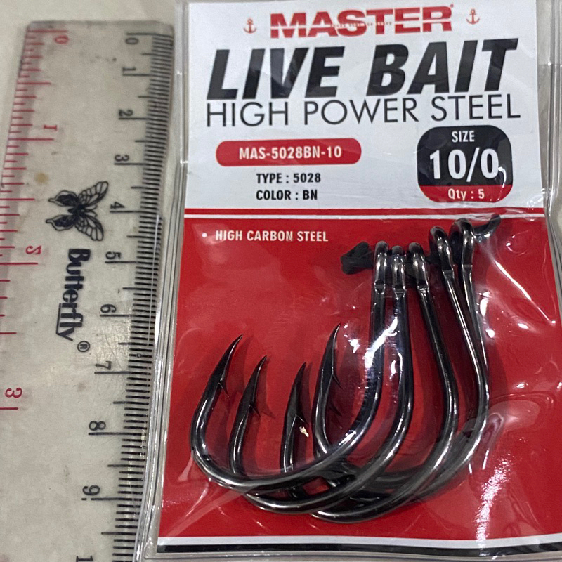 Kail Pancing Tuna Live Bait Master High Carbon | Lazada Indonesia