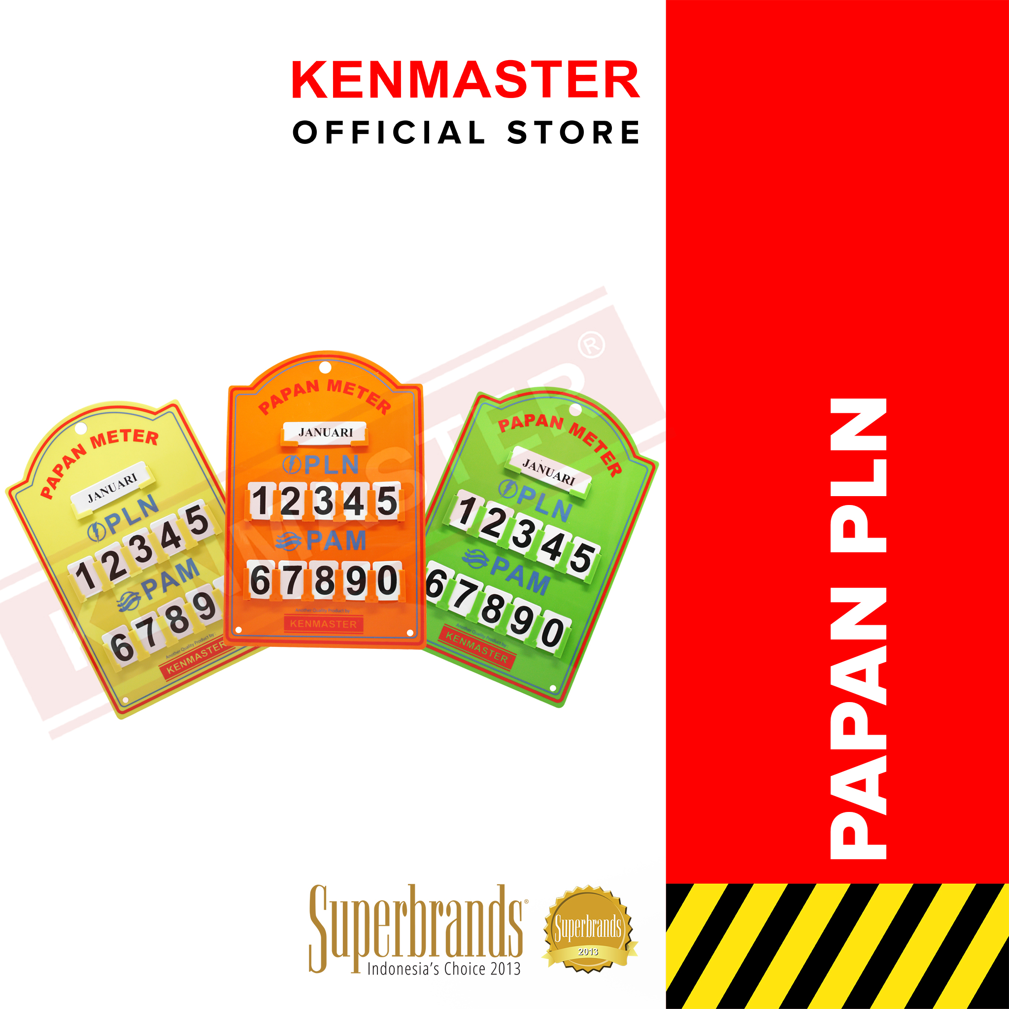 Kenmaster Plastik Stand Meter PLN - RANDOM | Lazada Indonesia
