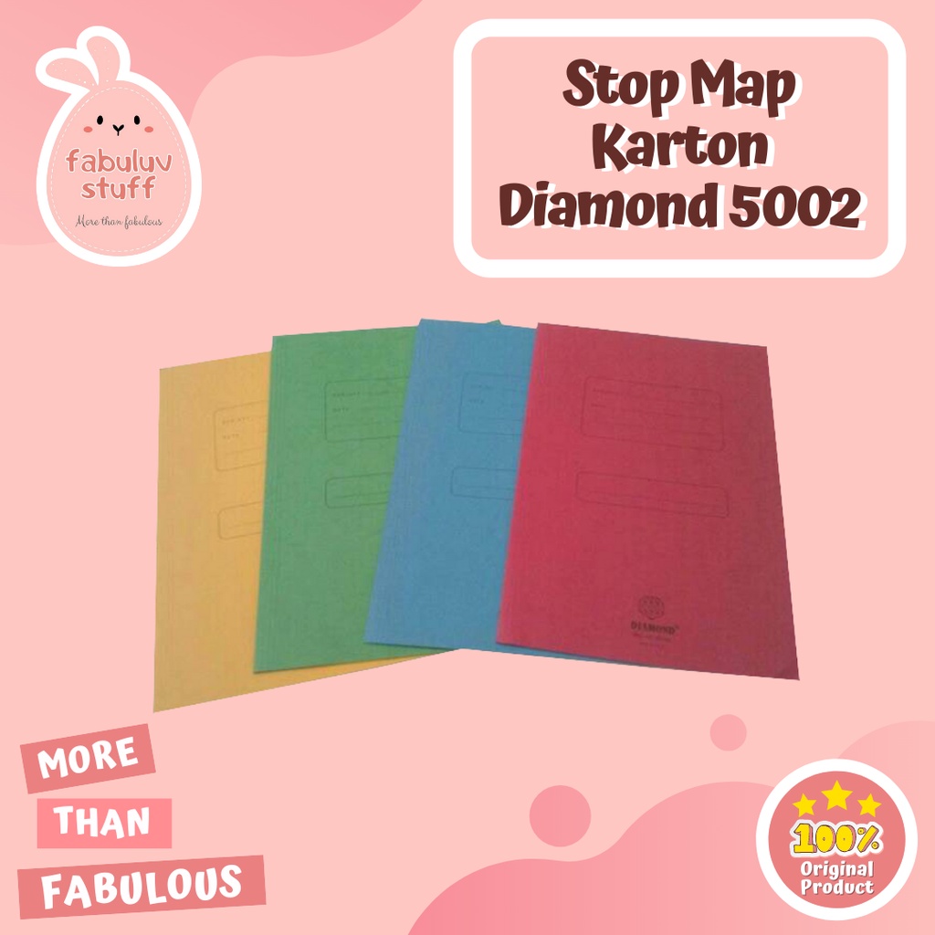 ATK ~ MAP KERTAS DIAMON / MAP FOLDER / MAP KARTON DIAMOND NO TYPE 5002 ...