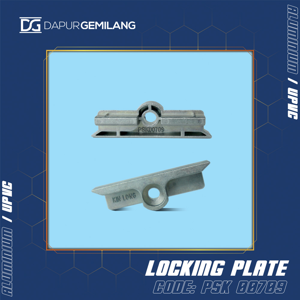 STREKER Locking Plate Jendela/Pintu Aluminium/uPVC by KIN LONG X DAPUR ...